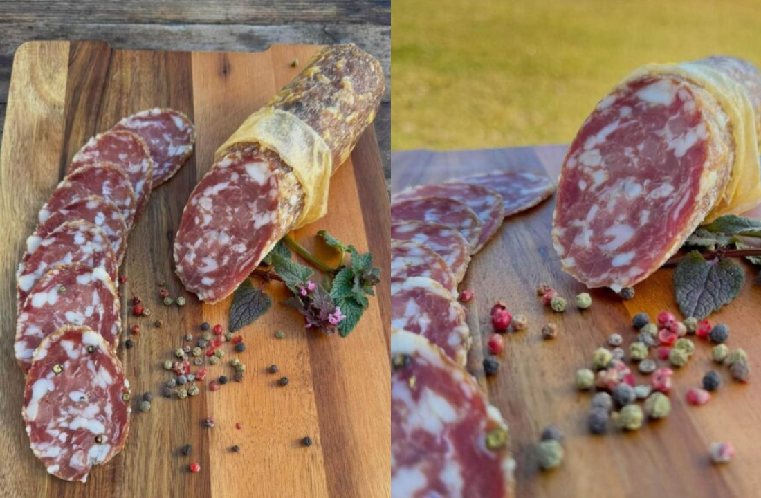 Eko Moravka salama klasik, slajs 250 g - Mali Proizvođači